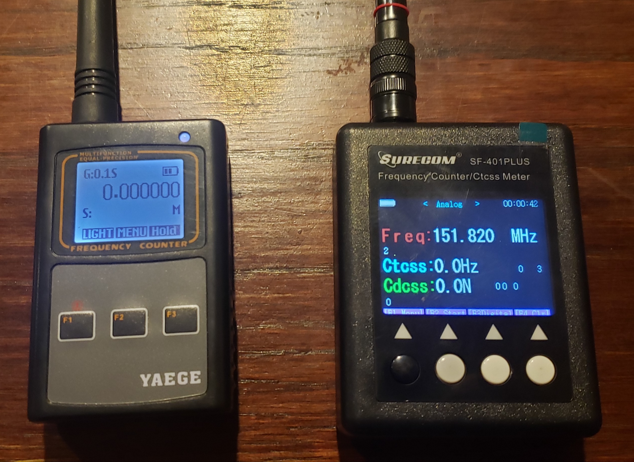 Surecom SF401 Plus Frequency Counter VS. Fumei Frequency Counter – Wyoming Survival